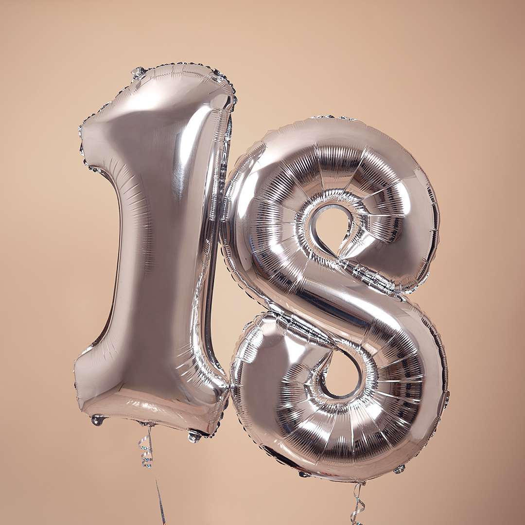 Pack de Globos 18 años – Magia.pe®