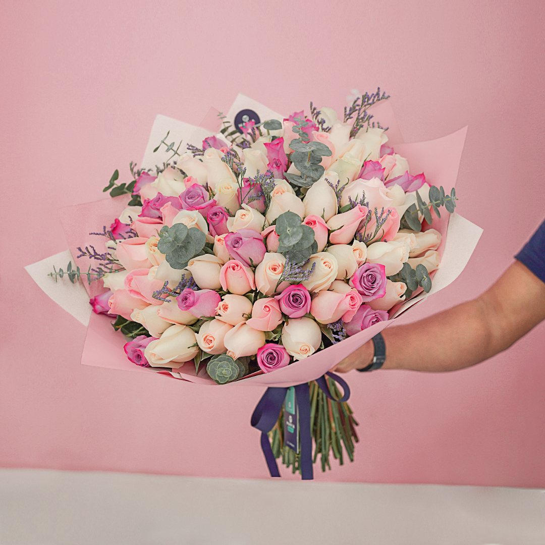 Ramo Premium Pretty - 100 rosas - Magia.pe®