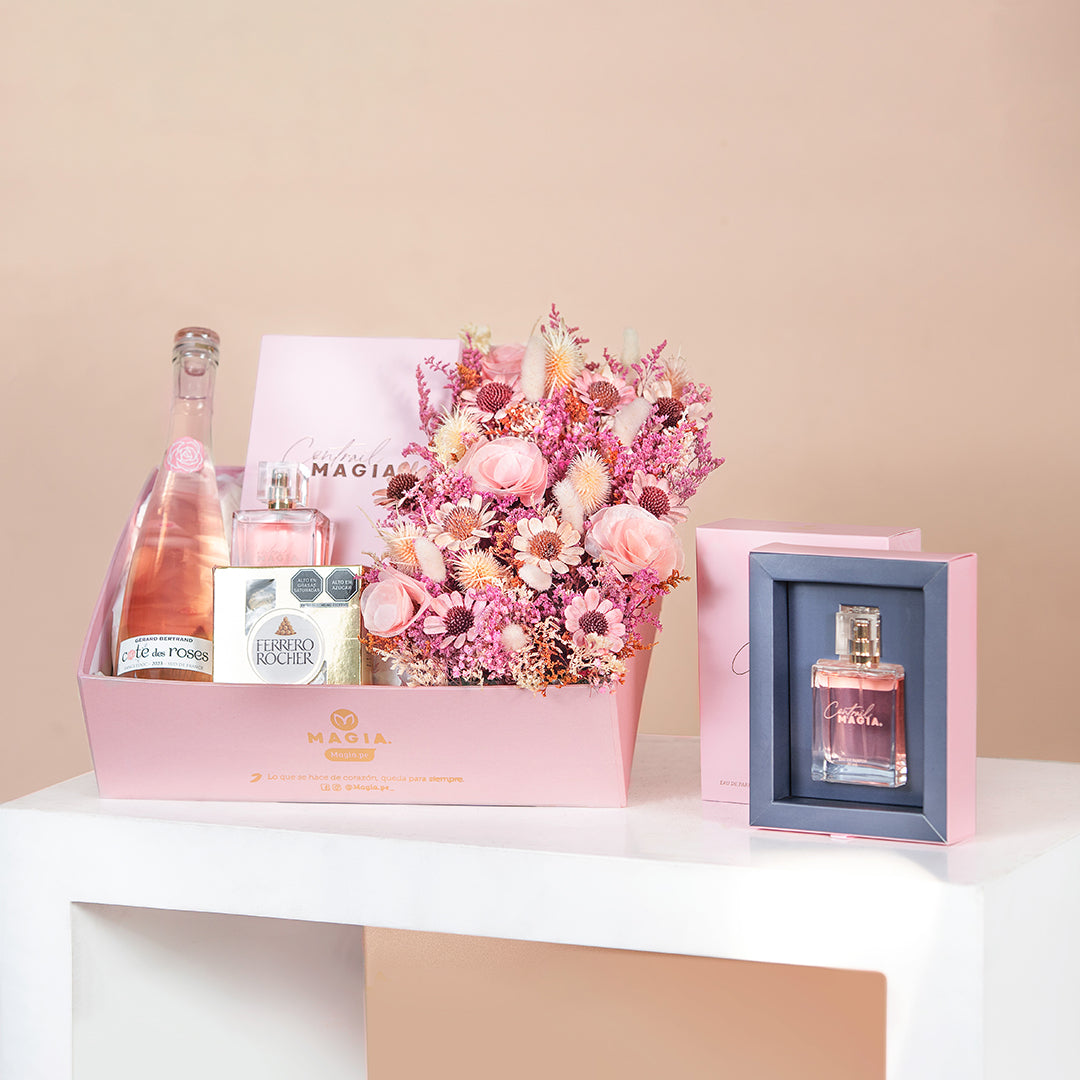 Gift Box Amor Wine | San Valentin | Magia.pe – Magia.pe®